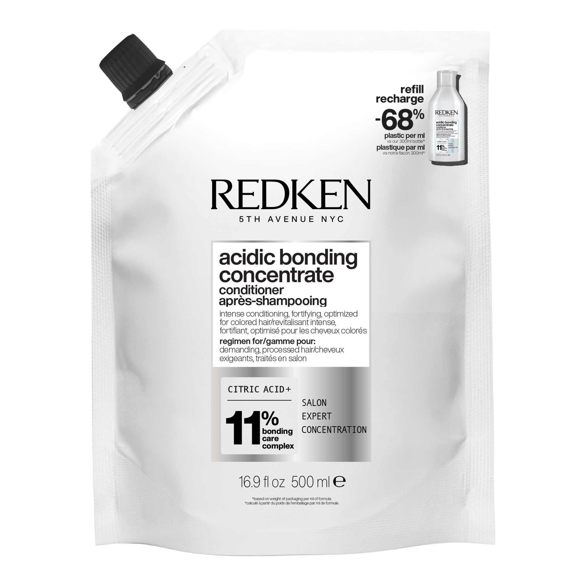 Redken Acidic Bonding Concentrate Conditioner Refill 500mL AU | Adore ...