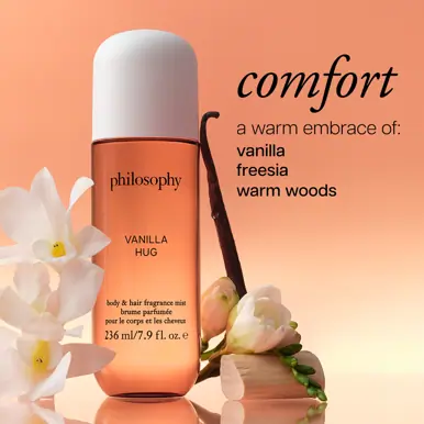 philosophy vanilla hug body & hair fragrance mist for women 236ml ...