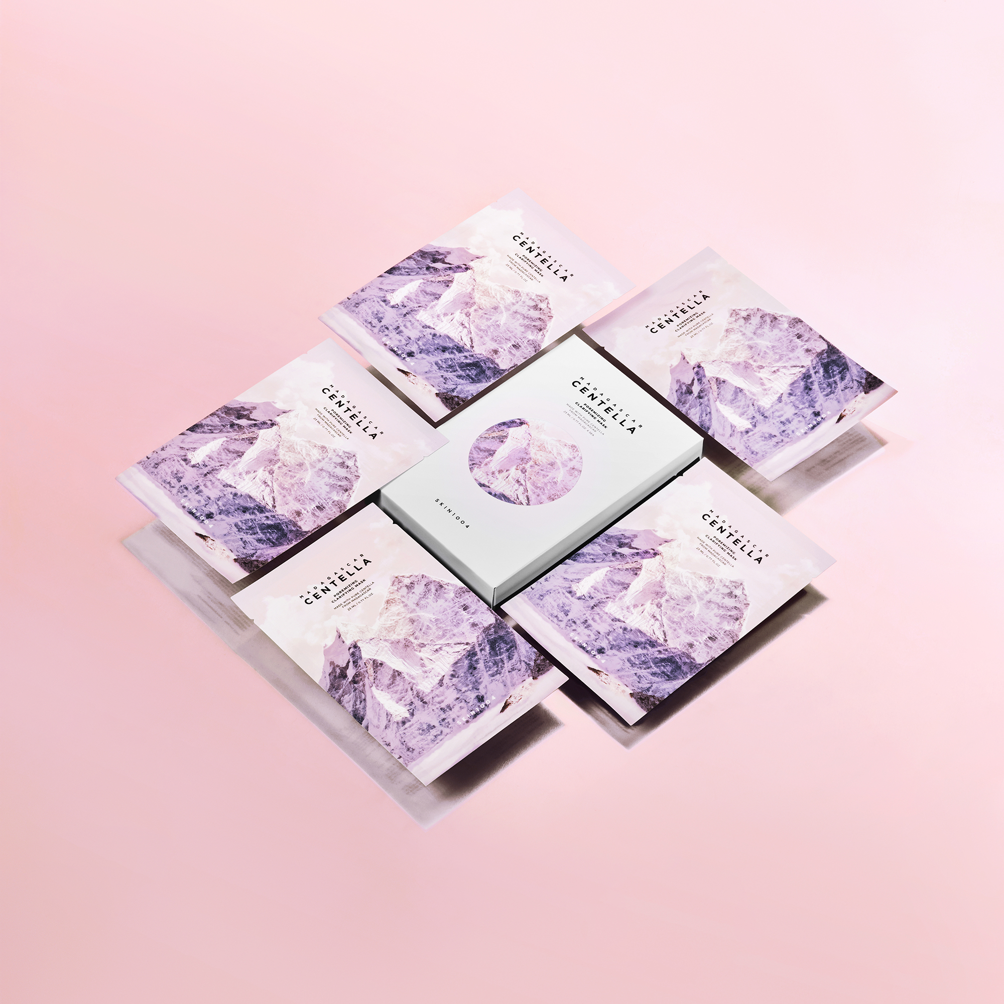 Skin1004 Madagascar Centella Poremizing Clarifying Mask - 5 pack x 23ml ...