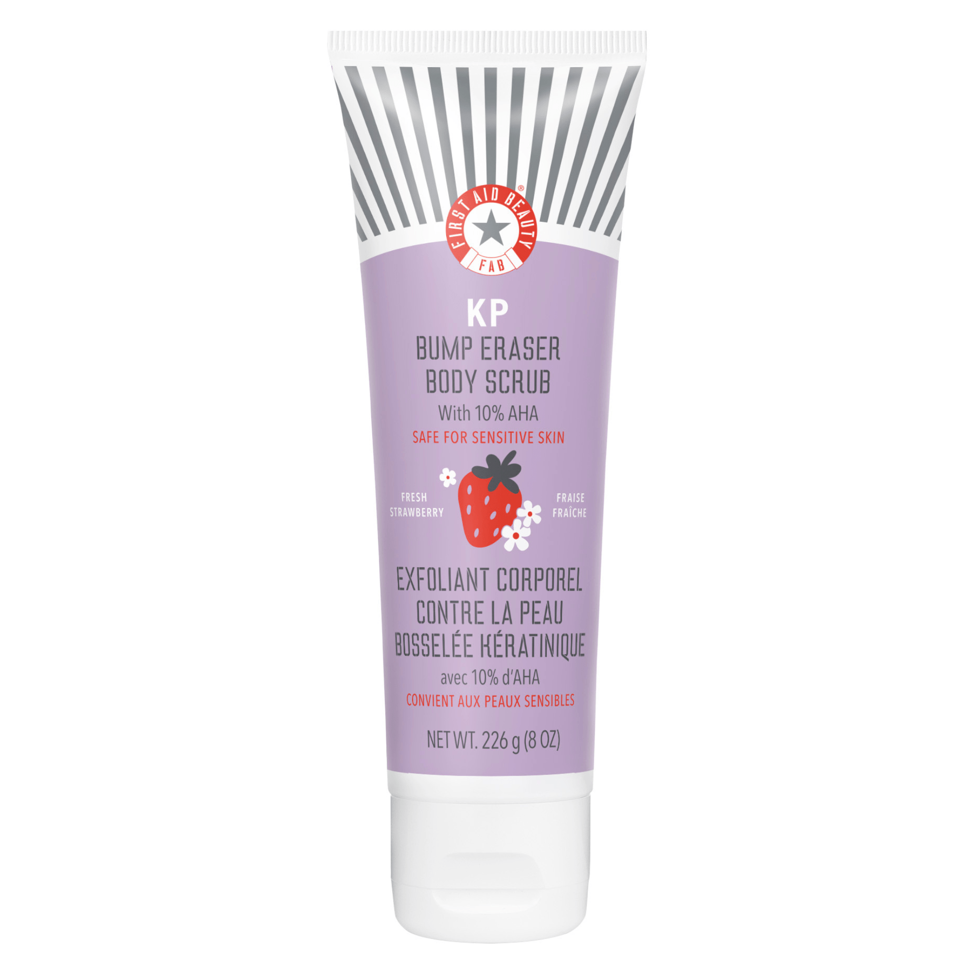 FIRST AID BEAUTY KP Bump Eraser with 10% AHA 226g - Strawberry