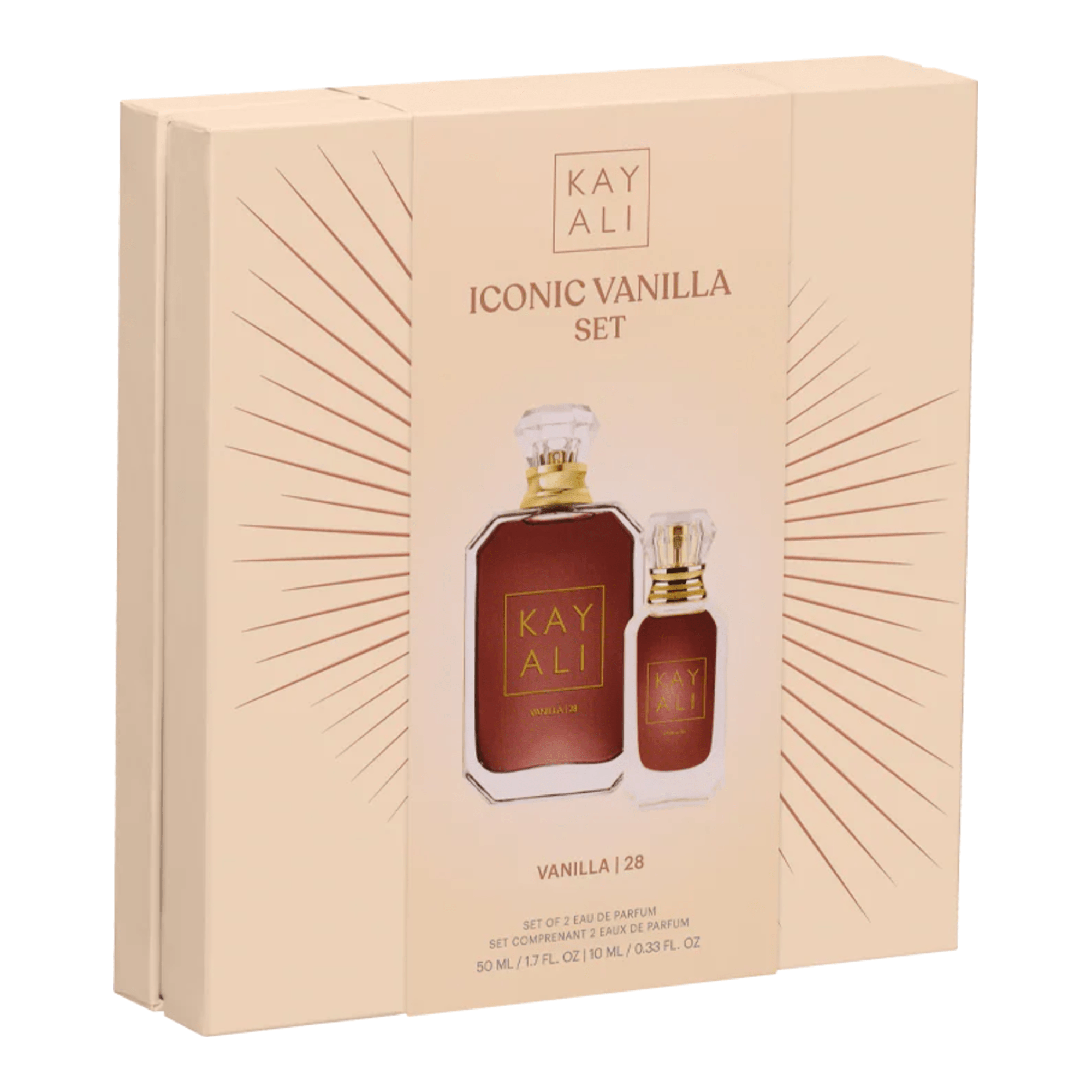 Kayali Vanilla Duo Set 2025 (Vanilla 10ml + Vanilla 50ml) - Adore Beauty