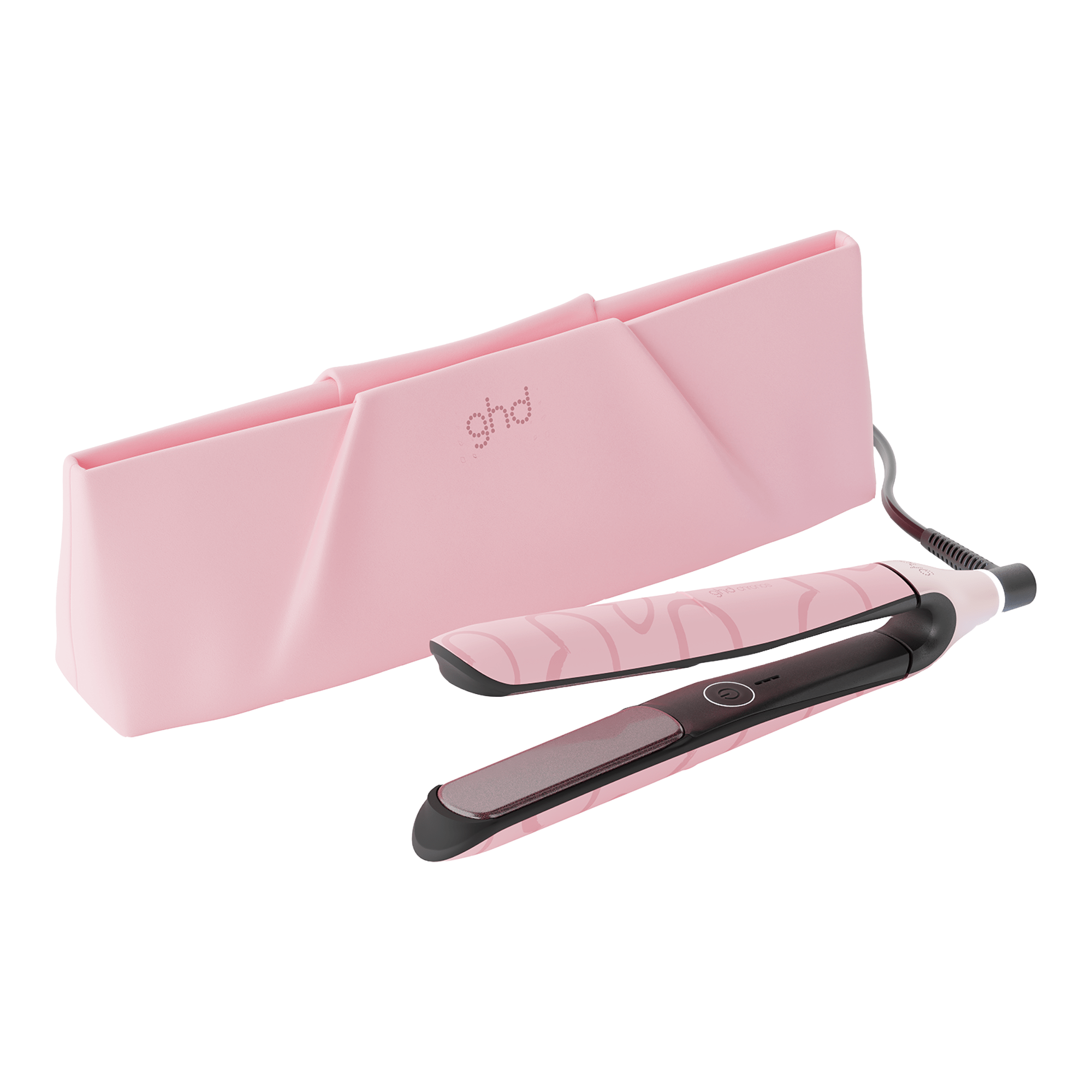 GHD Chronos Ultra-Fast Hair Straightener in Dusted Pink - Adore Beauty